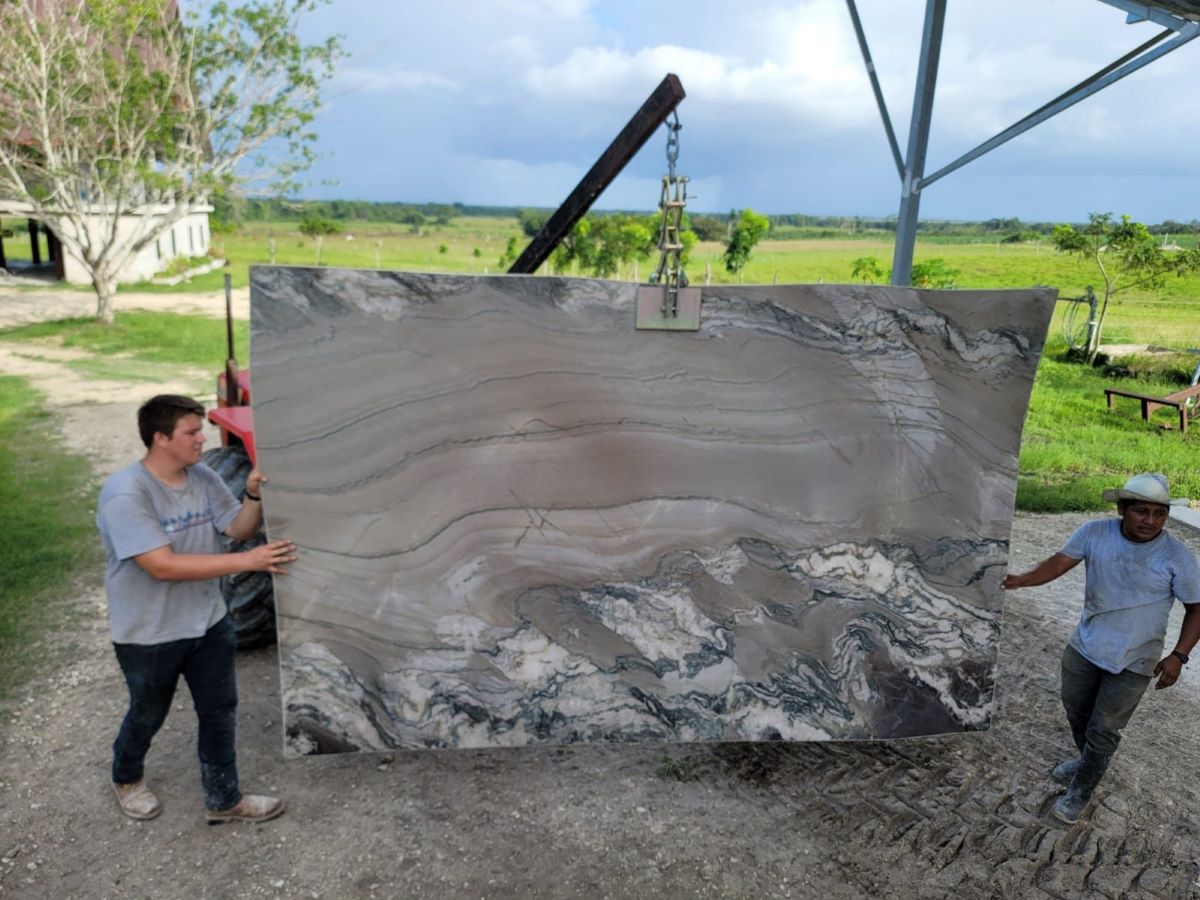 Quartzite Slabs - DG Granite Shop - Belize